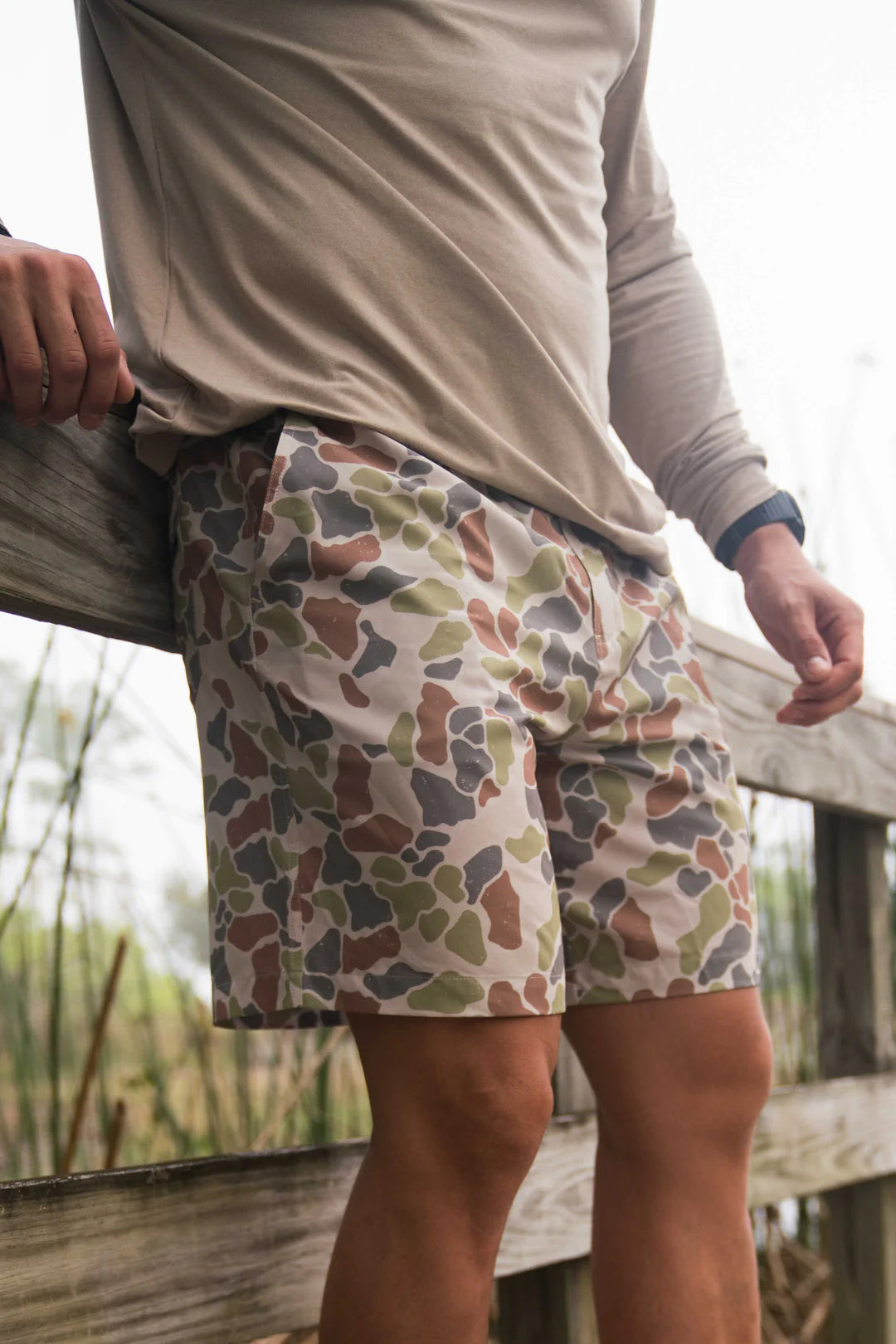 EVERYDAY SHORTS - DRIFTWOOD CAMO – Holt & Company, LLC