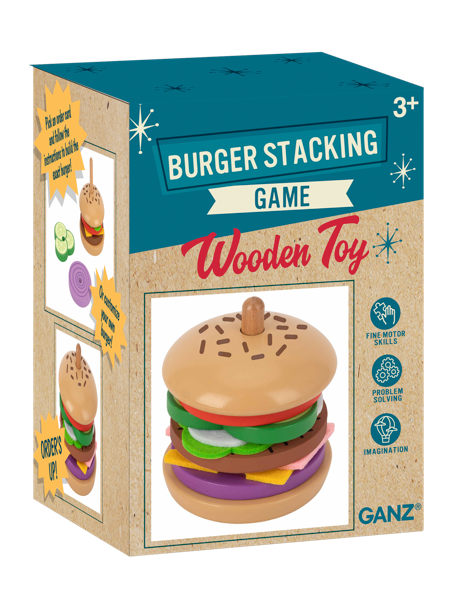 WOODEN BURGER STACKING – Holt & Company, LLC